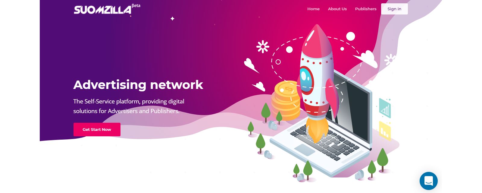 Suomzilla: рекламная сеть с бурж трафиком | Читай на Где Трафике