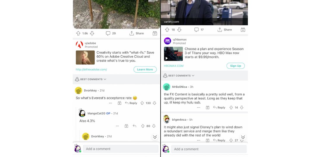 Reddit запустил новую рекламную функцию ”Conversation Placement ...