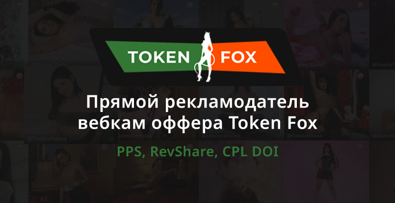 Token Fox Partners: прямой рекламодатель вебкам оффера Token Fox